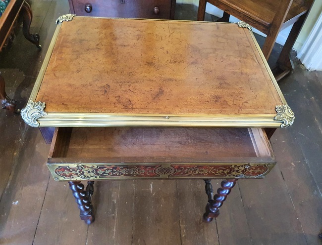 19th century boulle work table - Casson Drinkwater
