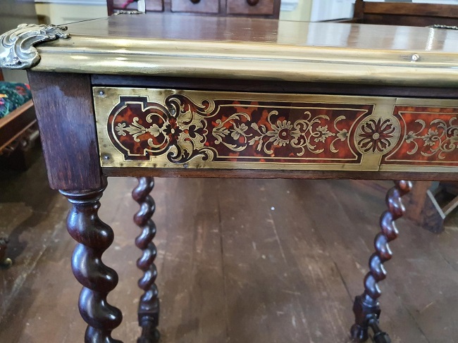 19th century boulle work table - Casson Drinkwater